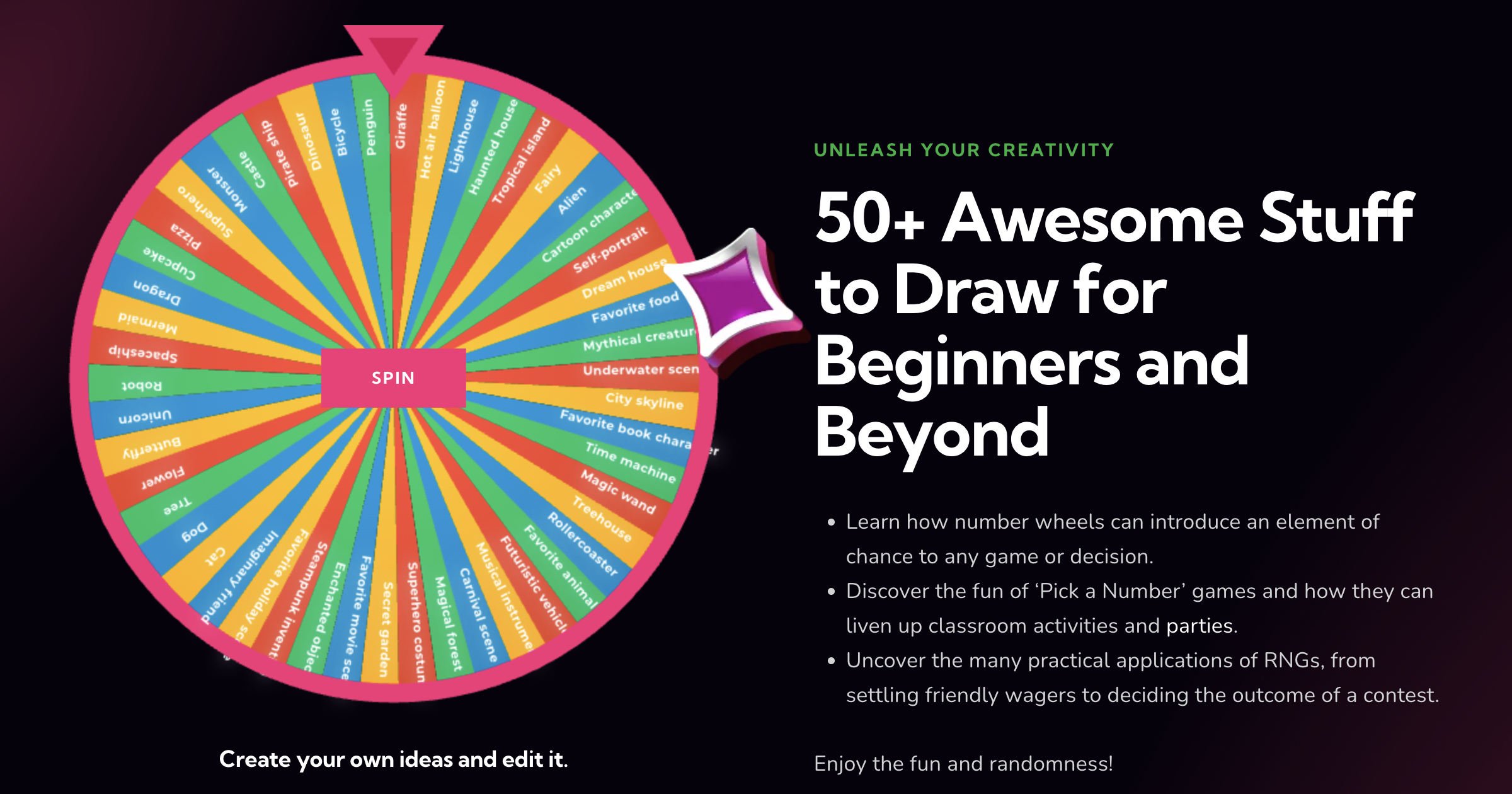 🎨 50+ Fun Drawing Ideas: Unleash Your Creativity with Awesome Stuff to ...