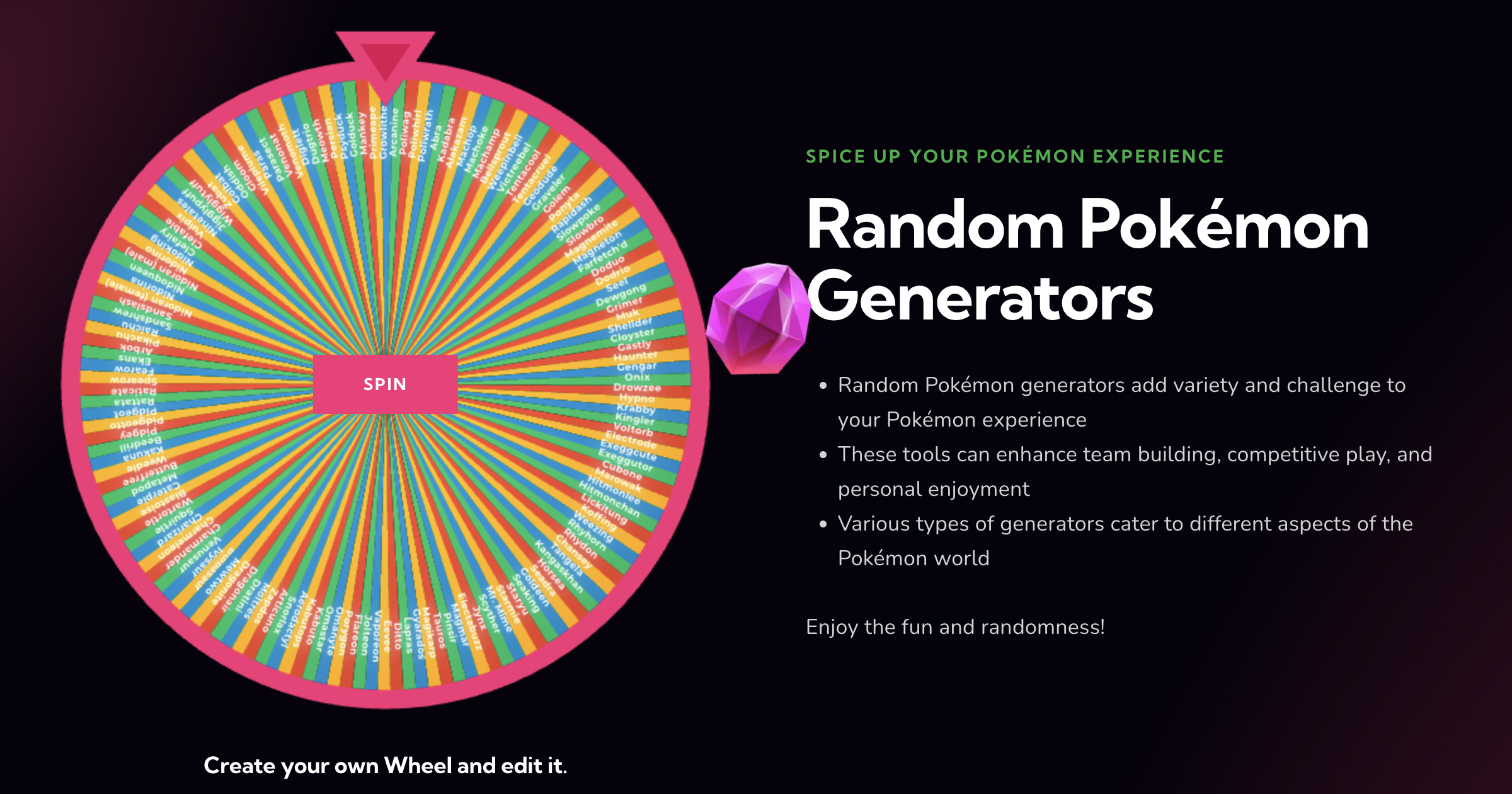 🔥 150 Original Random Pokémon Generators | Complete Gen 1 List & Guide ...